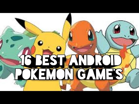 Top 16 best Android pokemon Game's - YouTube