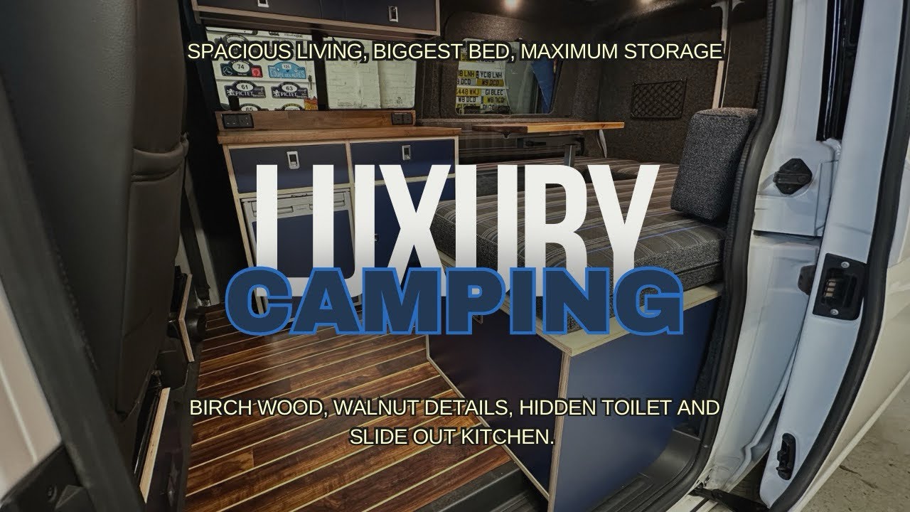 VW T6 Side pod furniture, Luxury style camper - YouTube