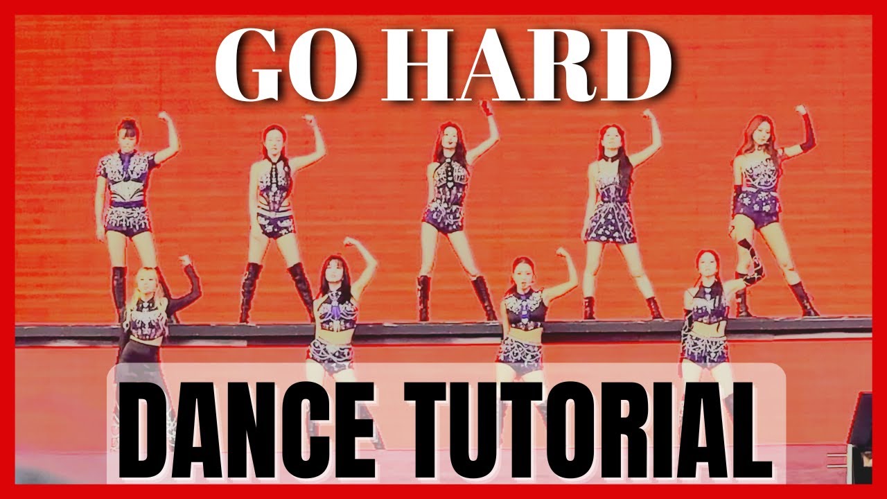 TWICE - 'GO HARD' Dance Practice Mirrored Tutorial (SLOWED) - YouTube