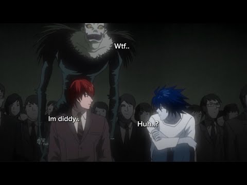 So I voiced over DEATH NOTE but its just brainrot.. - YouTube