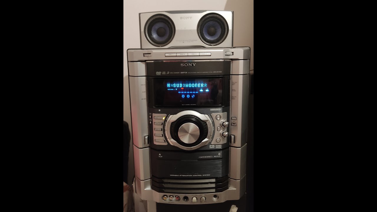 Sony mhc gn100d mükemmel ses kalitesi (Sony lbt zux9) - YouTube