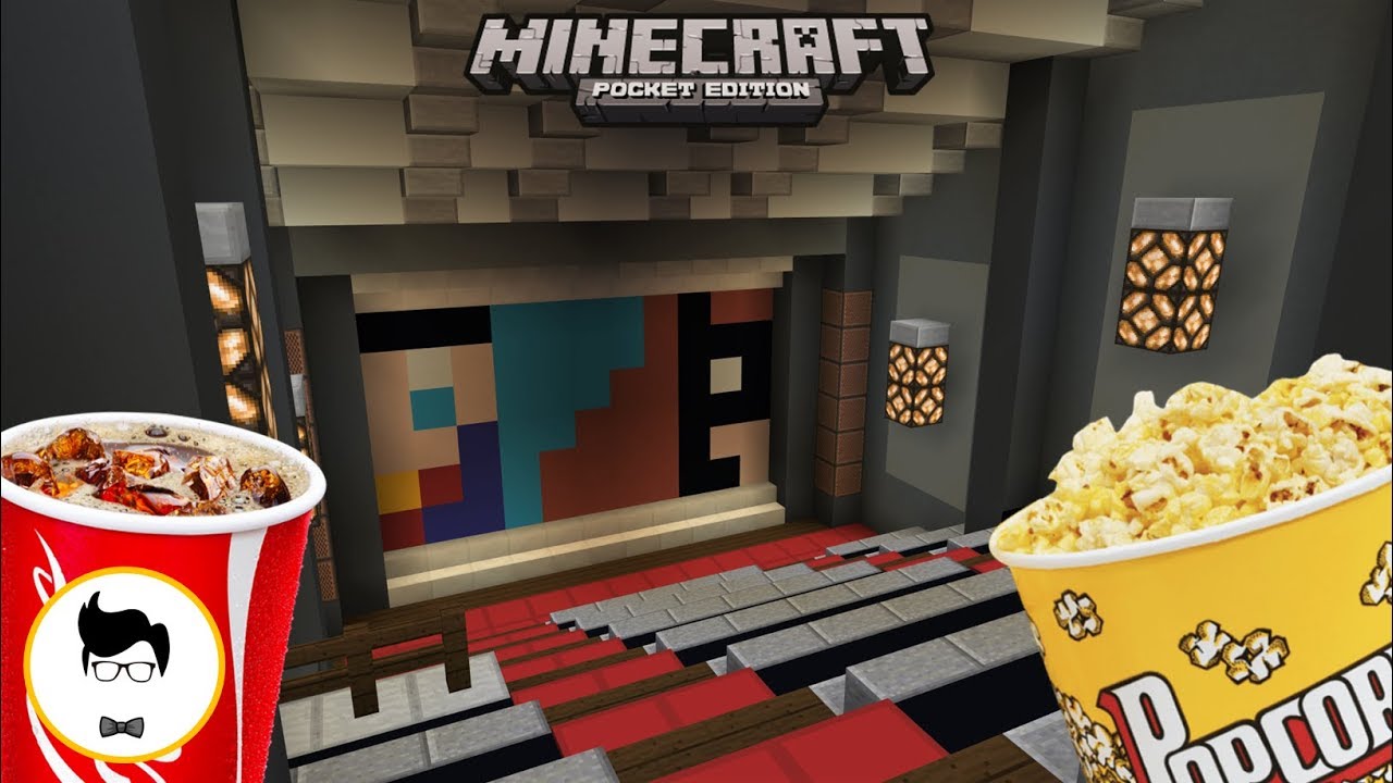 Minecraft REALISTIC REDSTONE CINEMA (PE/Xbox/Windows10/Switch) - YouTube