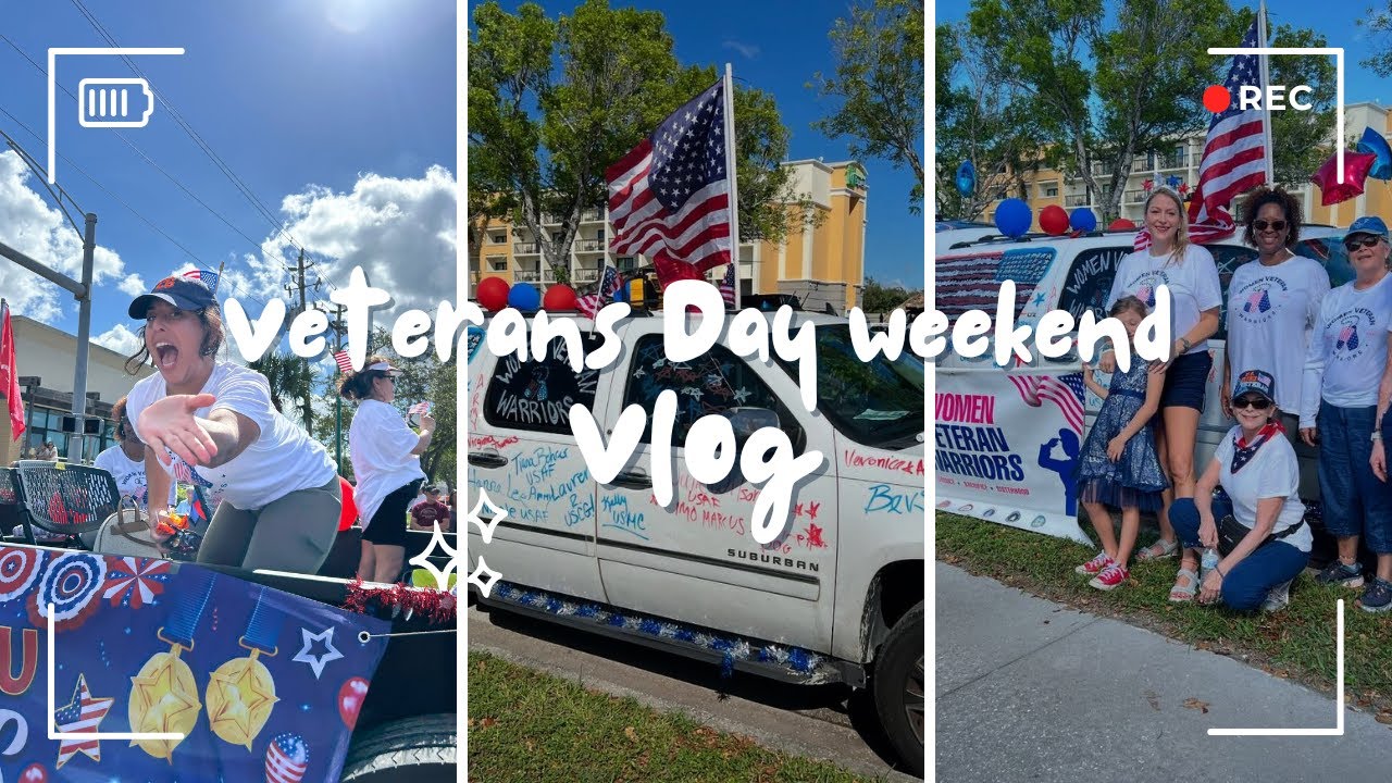 Honoring Our Heroes: A Behind-the-Scenes Veterans Day Weekend Vlog ...
