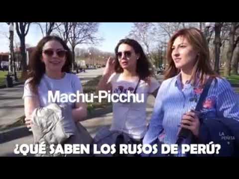 QUE SABEN LOS RUSOS DEL PERU - YouTube