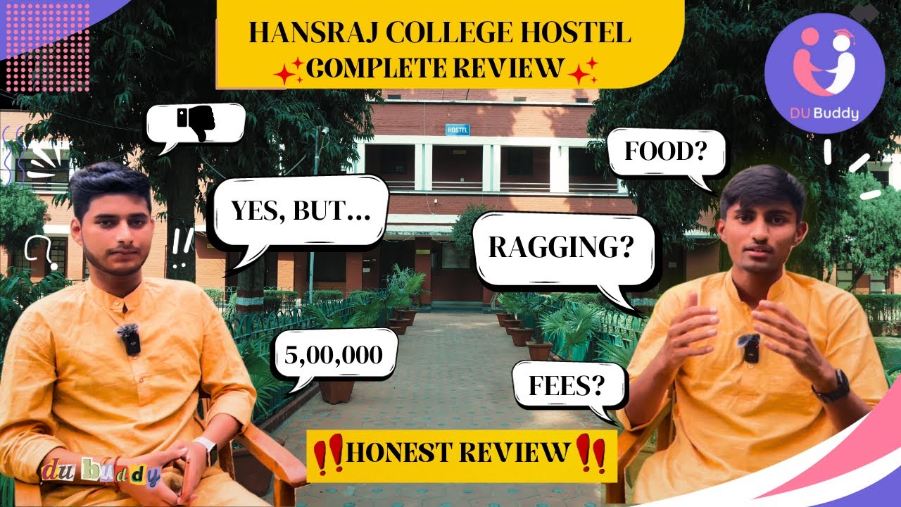 Hansraj Hostel honest review & procedure to get seat in hostel#du - YouTube