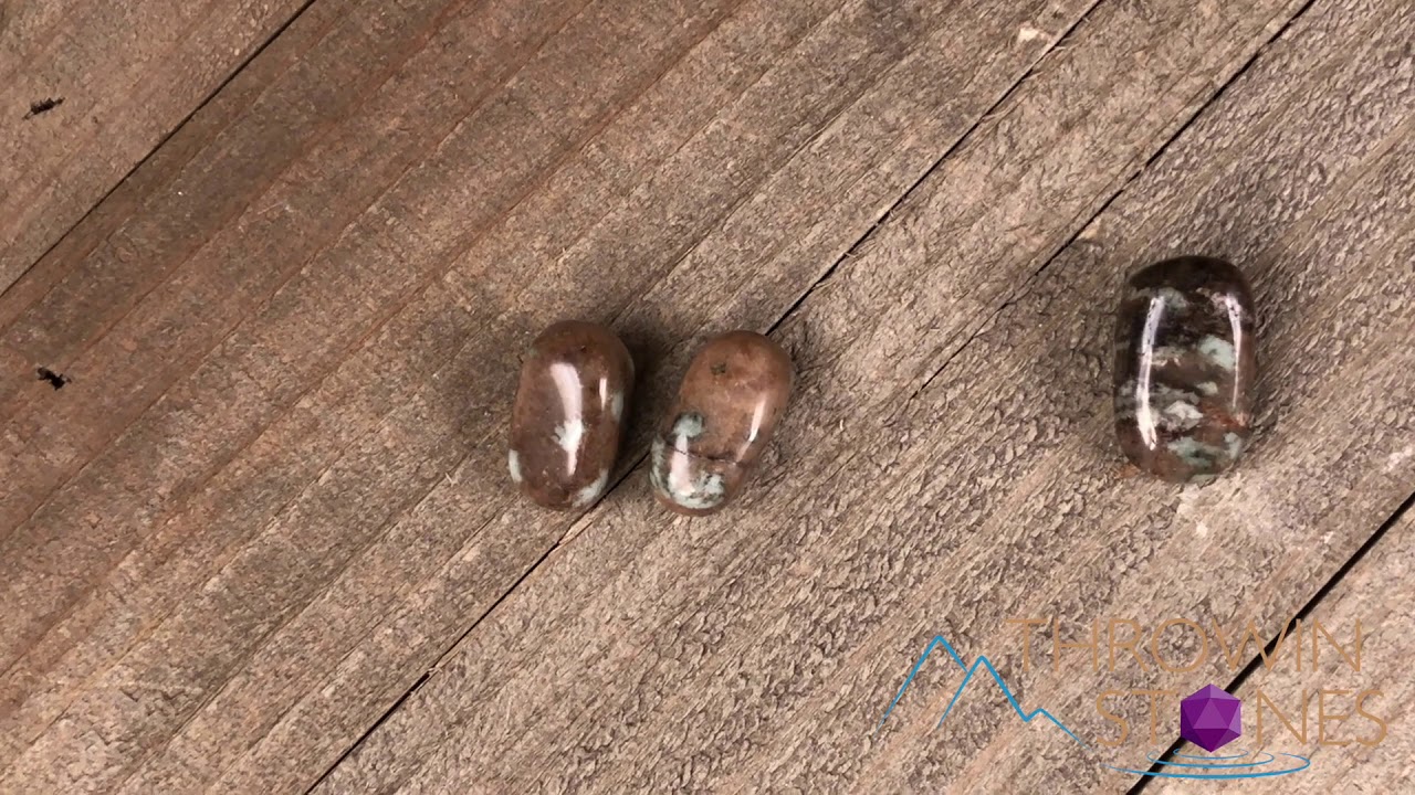 NUNDERITE Tumbled Stones - Unique Gift, Healing Crystals and Stones ...