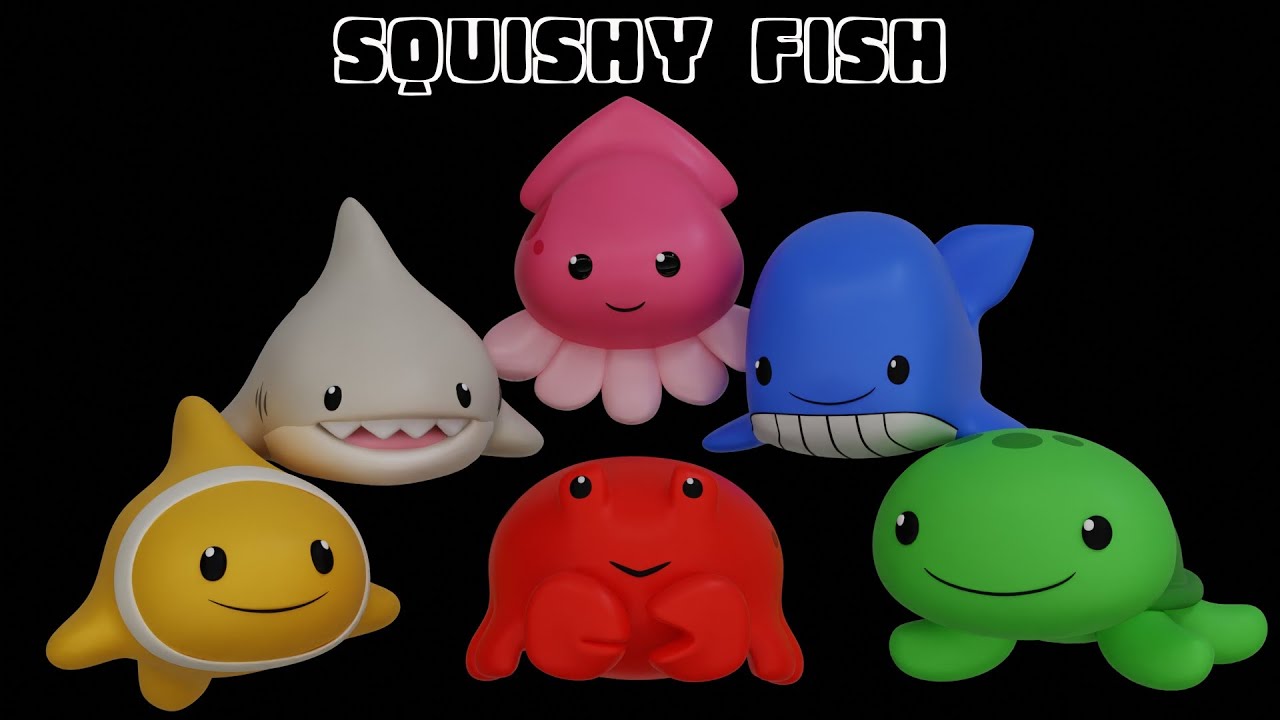 Squishy Fish Baby Sensory- Underwater dance party with music ...