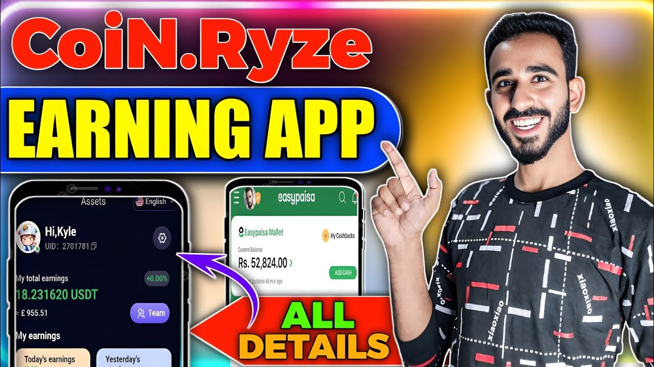 CoinRyze Online Earning App || CoinRyze Working Method || CoinRyze real ...