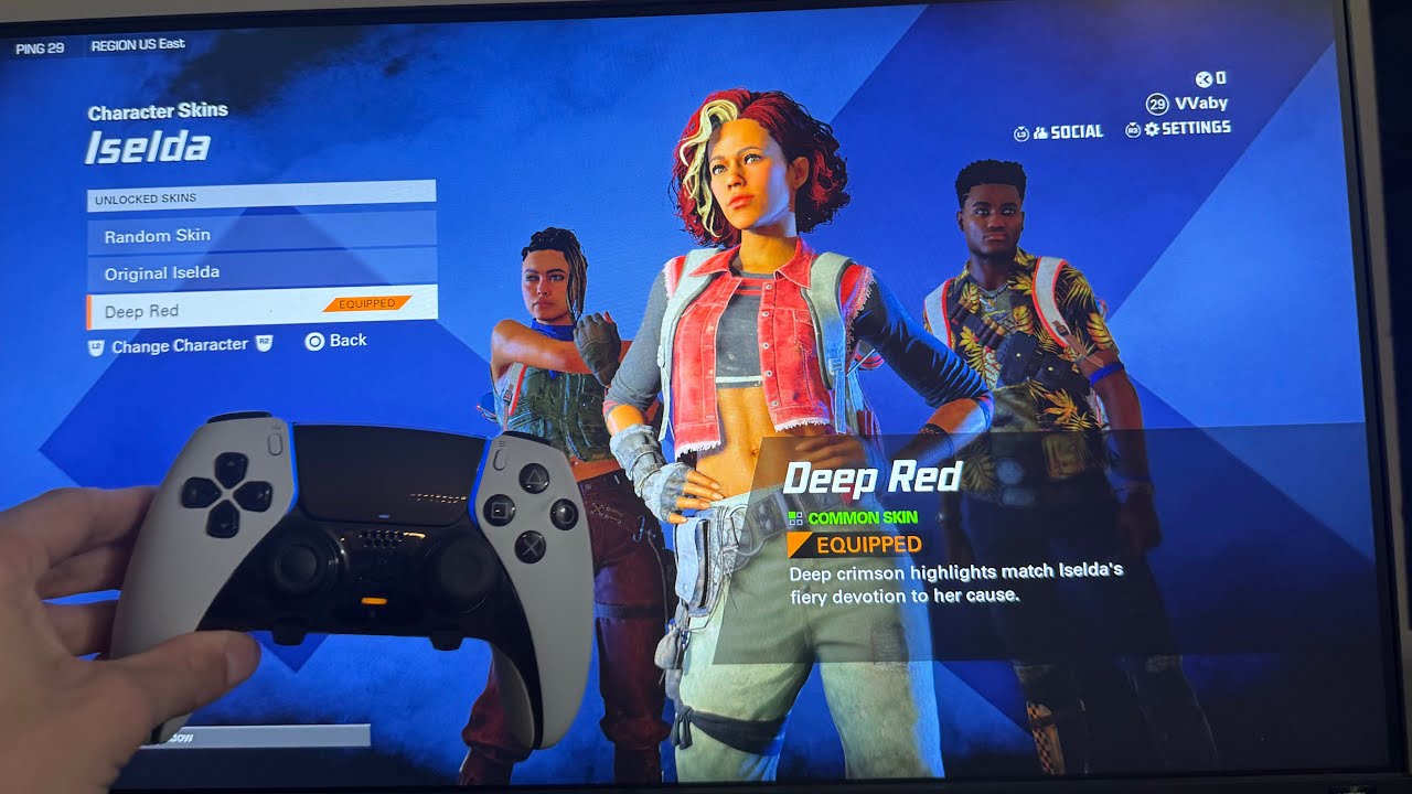 XDefiant PS5: How to Unlock FREE Deep Red Skin for Iselda Character ...