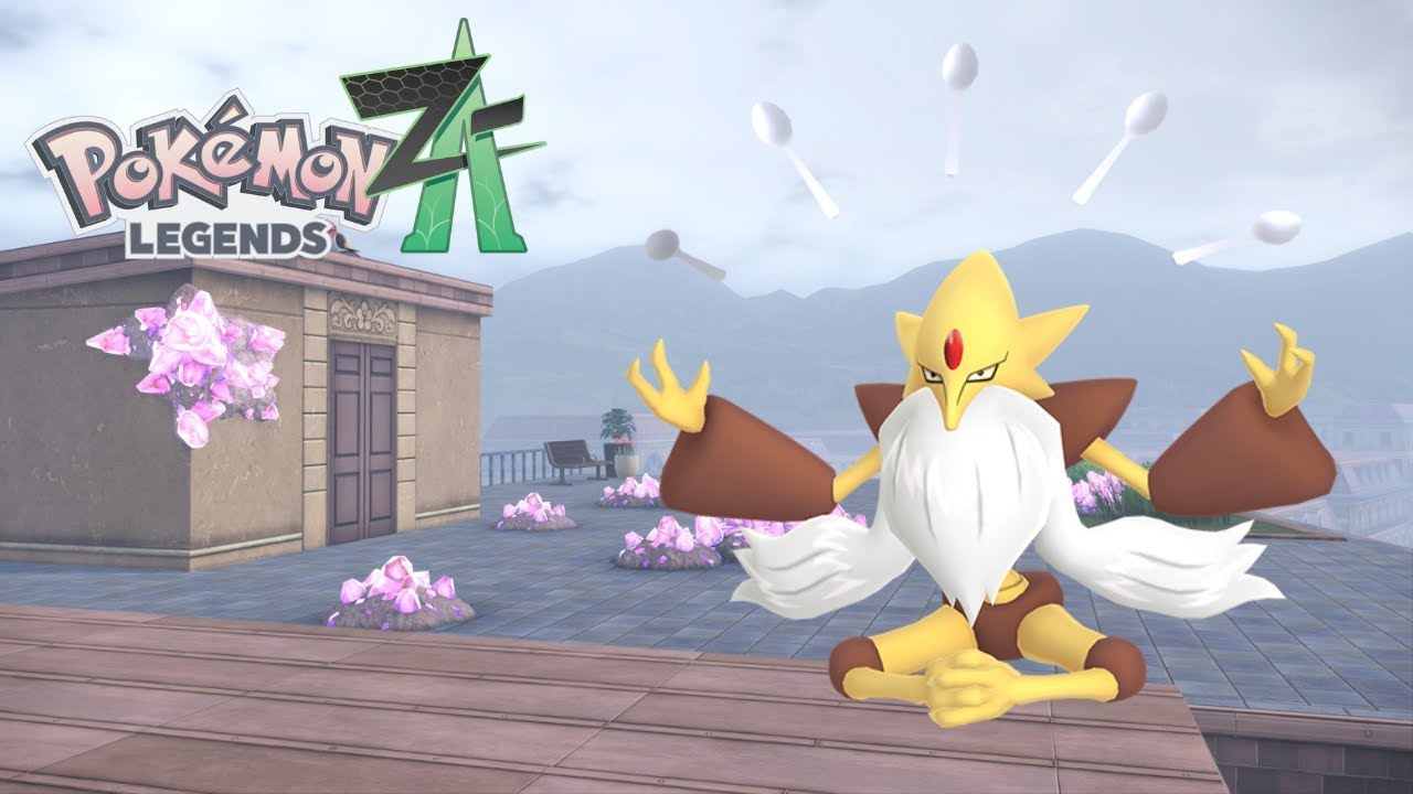 How to get Alakazite / Mega Alakazam in Pokemon Legends Z-A (Mega Stone ...