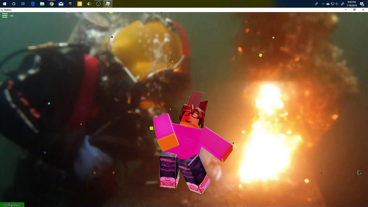 dramatically dancing to elevator music while the backround is fire ...