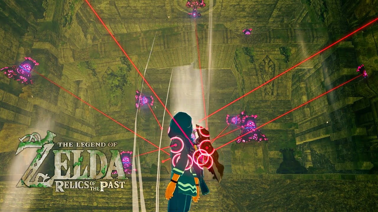 The Trials of Forgotten Temple: Parry 20 Guardians! | Botw: Relics of ...