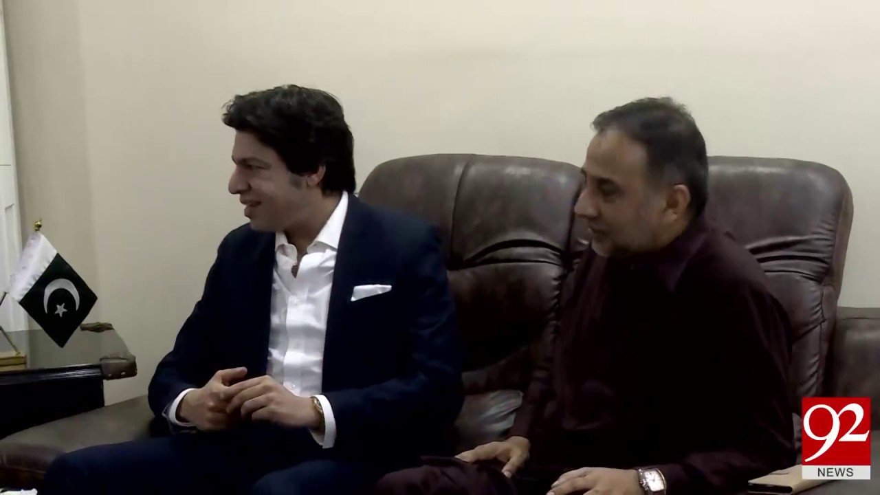 Faisal Vawda talks to media in Karachi- 02 October 2017 - 92NewsHDPlus ...