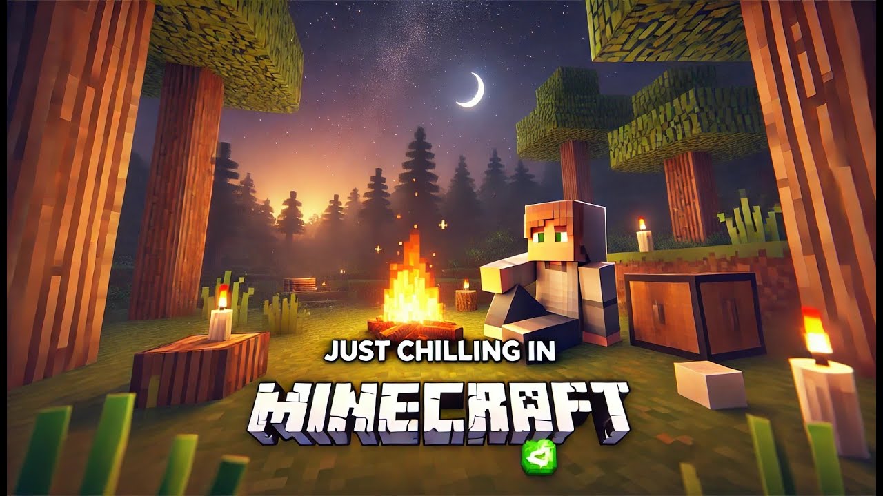 🌿 Just Chilling in Minecraft – Relax & Enjoy the Vibes! #shorts - YouTube