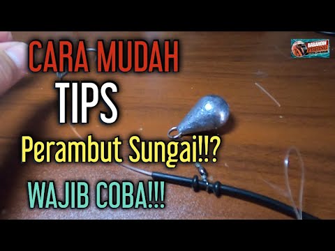 CARA MUDAH BUAT PERAMBUT SUNGAI!!! TIPS WAJIB COBA. - YouTube