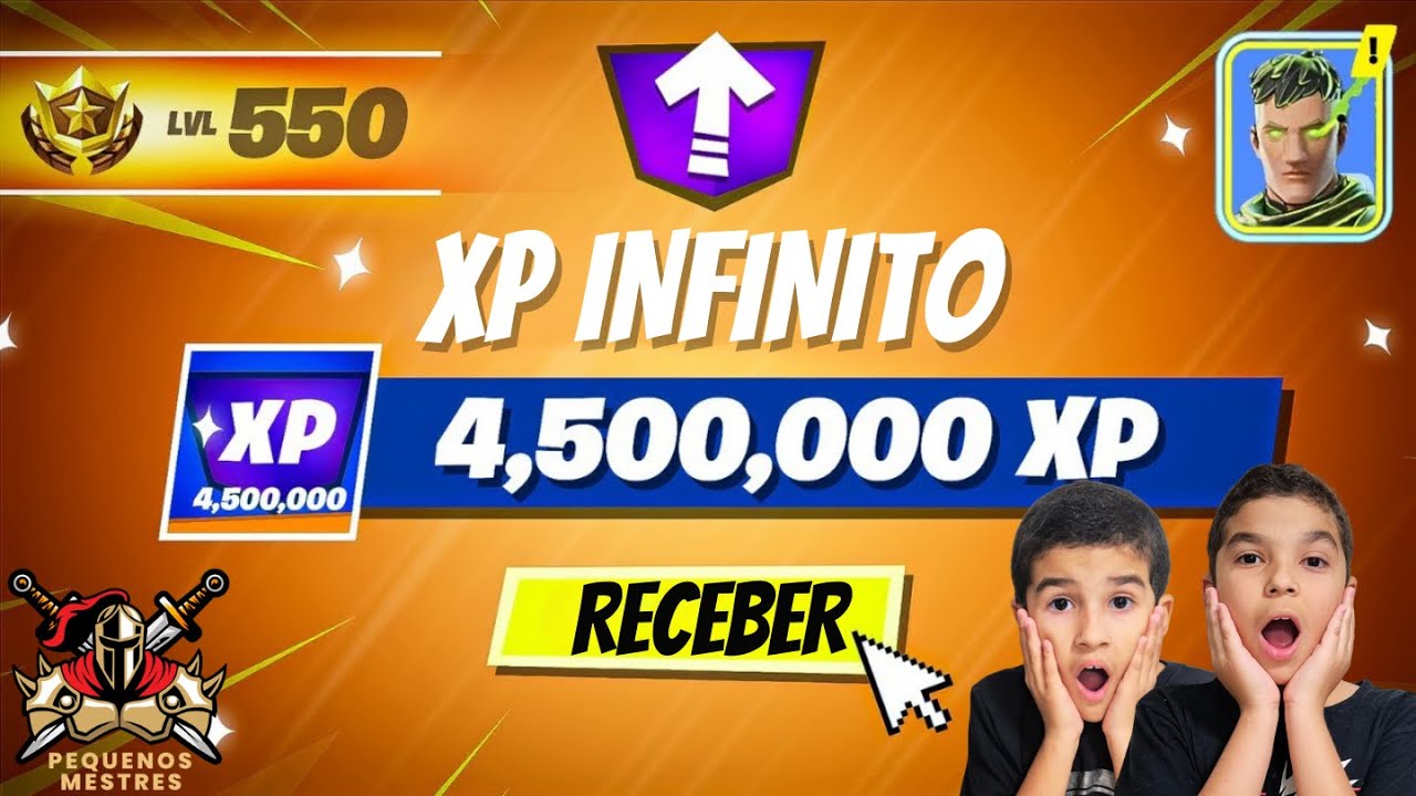 NOVO MAPA DE XP INFINITO *546k XP!!!* GLITCH INSANO DE XP AFK NO FORTNITE (TEMPORADA 4 CAPITULO ...