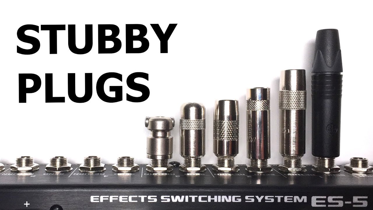 Stubby 1/4" Plugs - YouTube