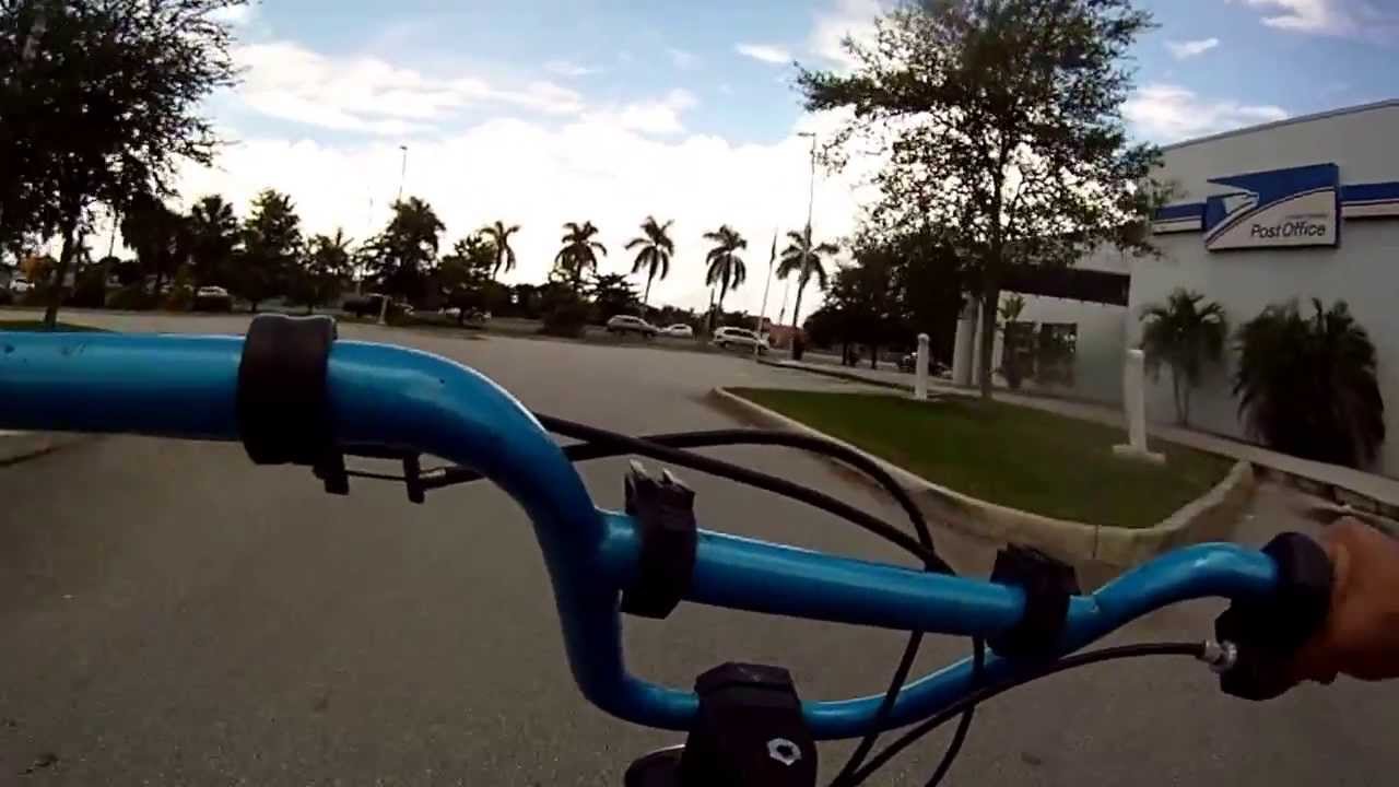 BMX WITH A 110CC MOTOR ENGINE - YouTube