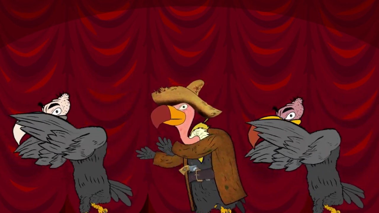 Cartoon Buzzards Dancing - Cartoon Animator 4 Pro - YouTube