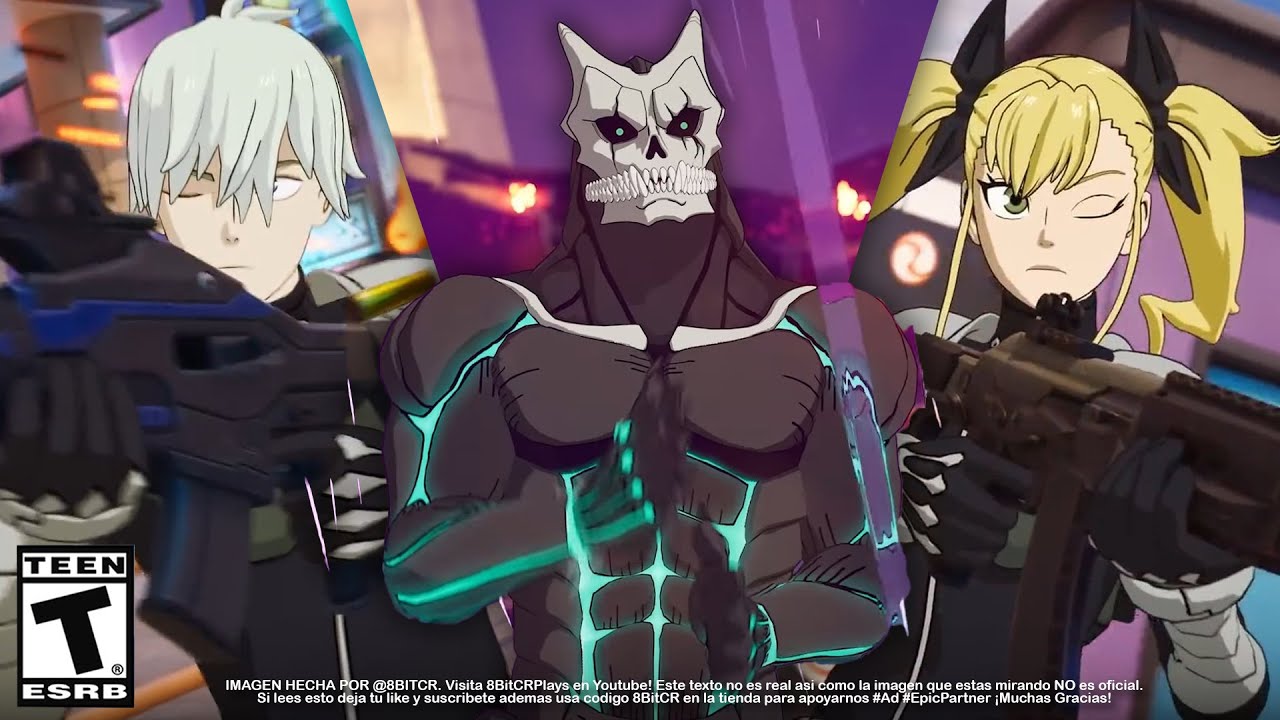 VISTAZO ANTICIPADO de KAIJU No.8 x FORTNITE [ Kafka Hibino / Kikoru ...