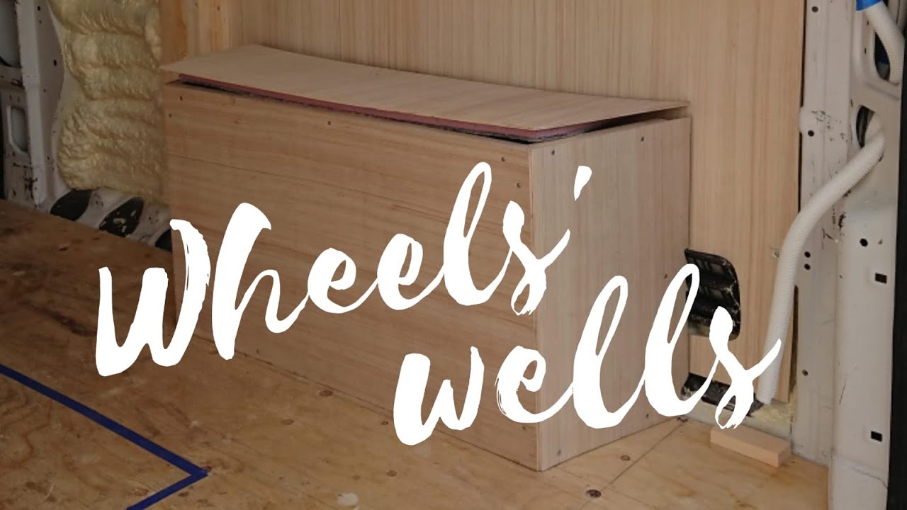 WHEELS WELLS - Covering our wheels and spare tire fail - Promaster Van ...