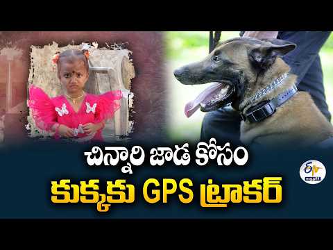 Missing Toddler Mystery in Kakinada | Police Attach GPS Tracker to Dog in Search Operation