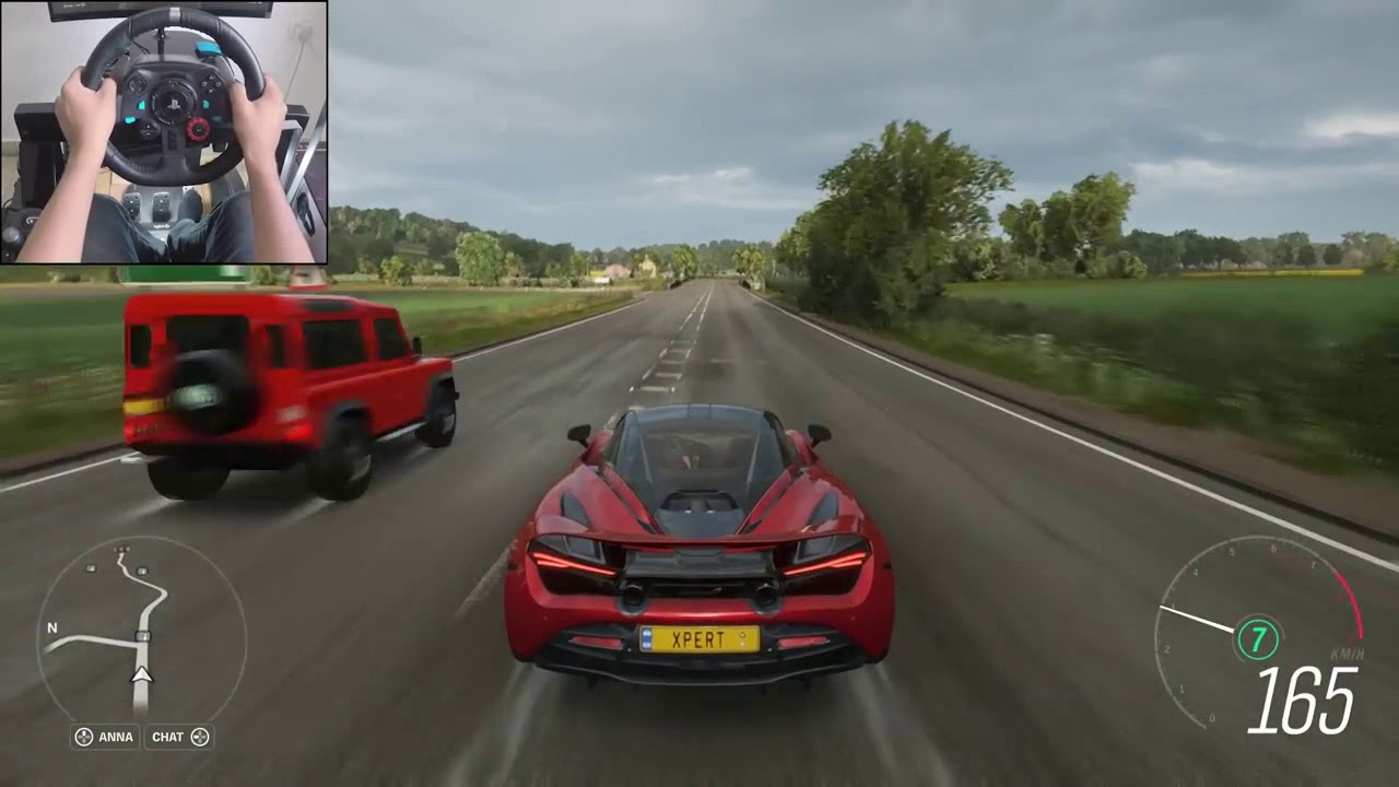Forza horizon game play with logitech - YouTube