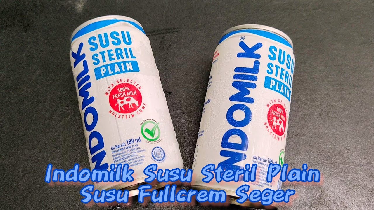 Indomilk Susu Steril Plain Full Cream Sepolos Masalalu Rasanya Kayak ...
