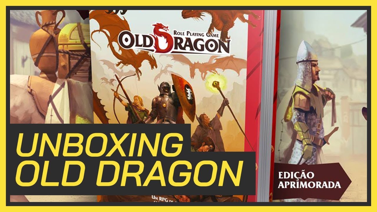 Unboxing: Old Dragon RPG, Kit do Mestre, Bestiário e Guia de Armadilhas ...