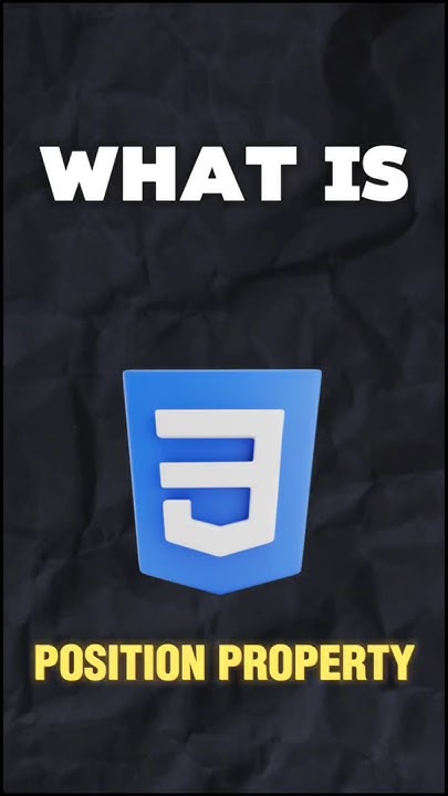 What is position property in CSS part-25 #shorts #viralvideo#viralshorts#vscode# ...