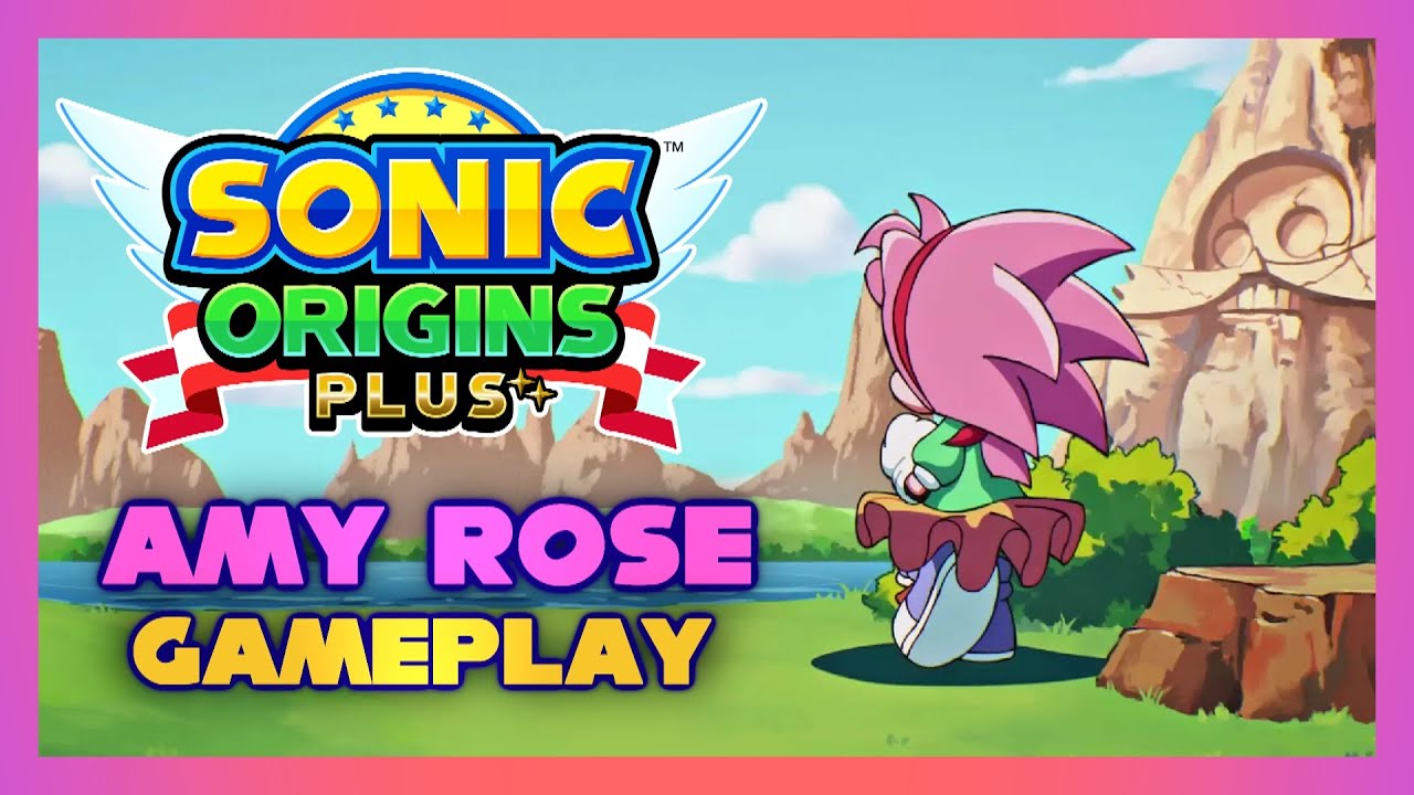Sonic Origins Plus (ITA)- Amy Rose Gameplay (Super e Hyper Amy) - YouTube