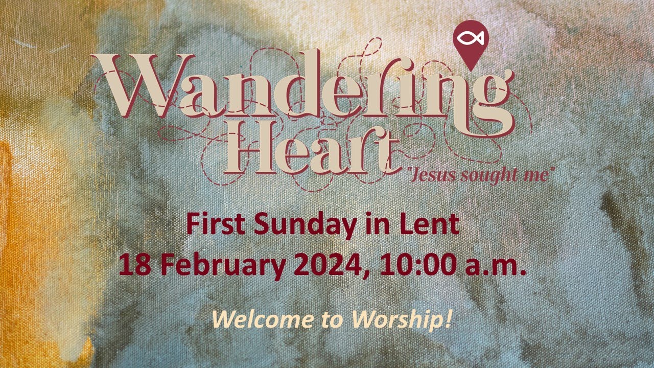 18 February 2024 - Jesus Sought Me - YouTube