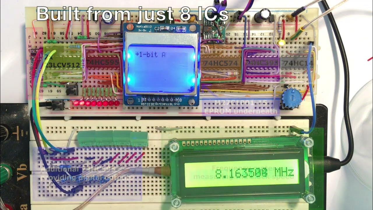 16-bit Serial Homebrew CPU - YouTube