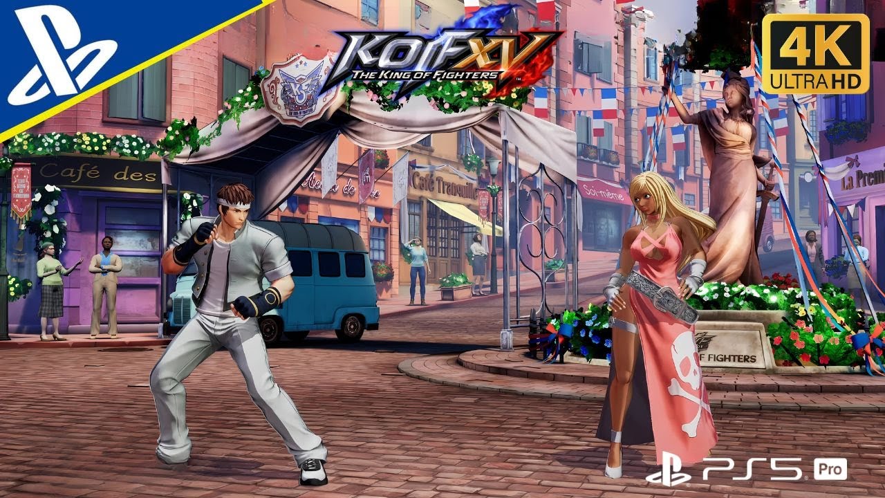 The King of Fighters 15 (PS5) Shingo Yabuki vs B. JENET - 4K 60FPS HDR ...