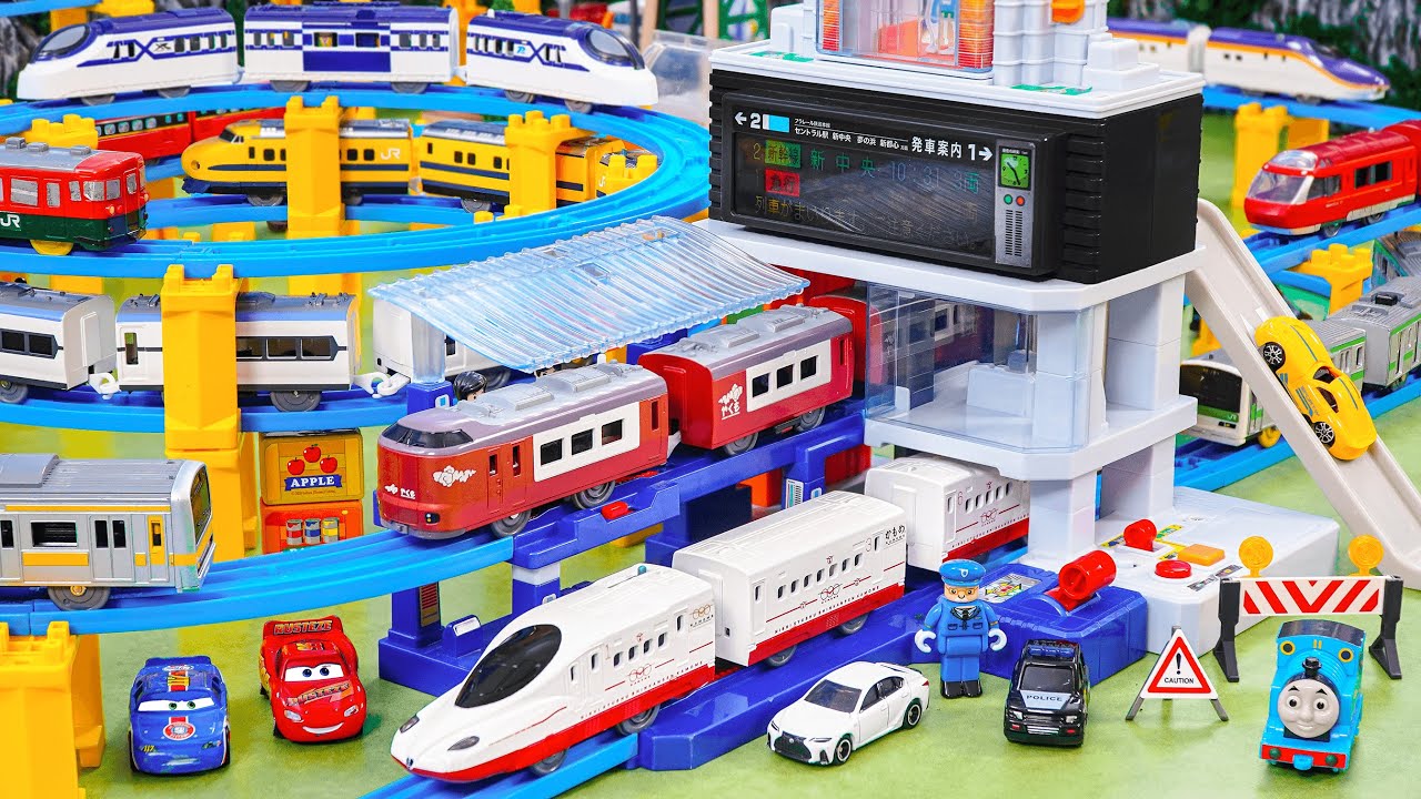 Plarail Shinkansen ☆ Construction of Railway Multi-Level System through ...