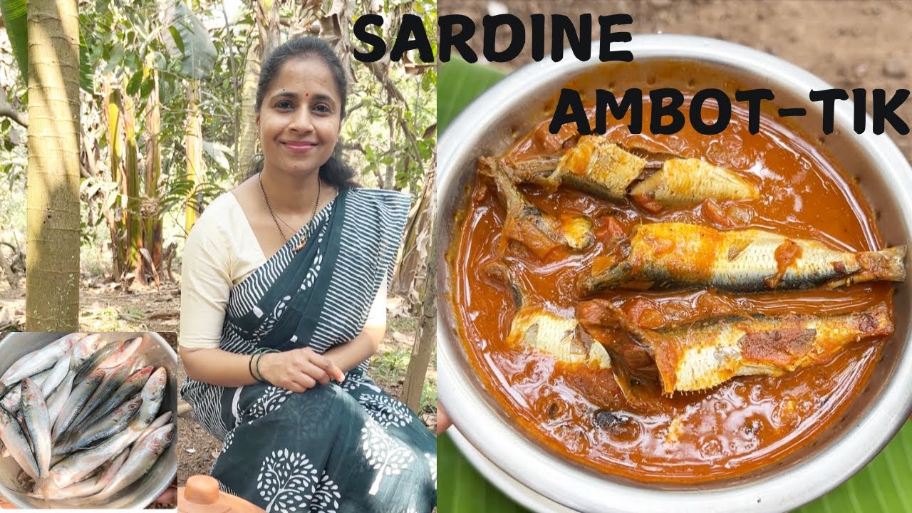Sardine (Tarle) Ambot Tik | Sardine Fish Curry Recipe | Goan Fish ...