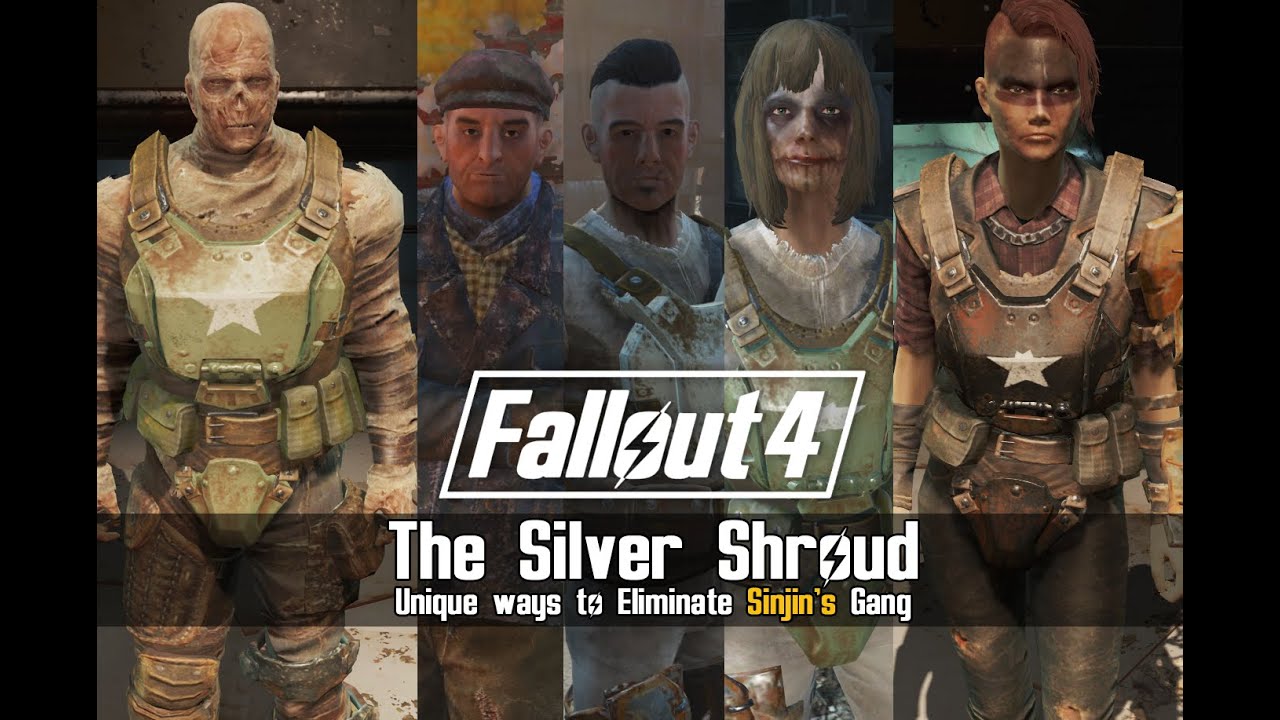 Fallout 4 : The Silver Shroud [ Many Unique Ways to Murder ] - YouTube