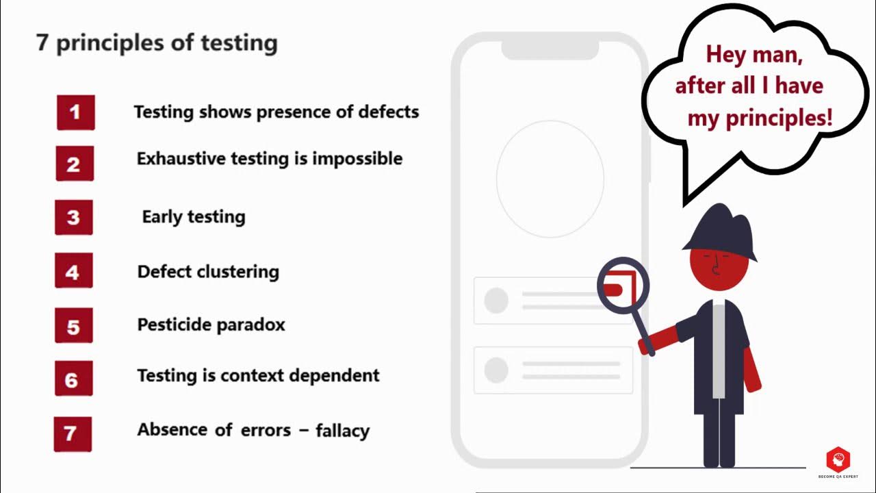 Seven testing principles - YouTube