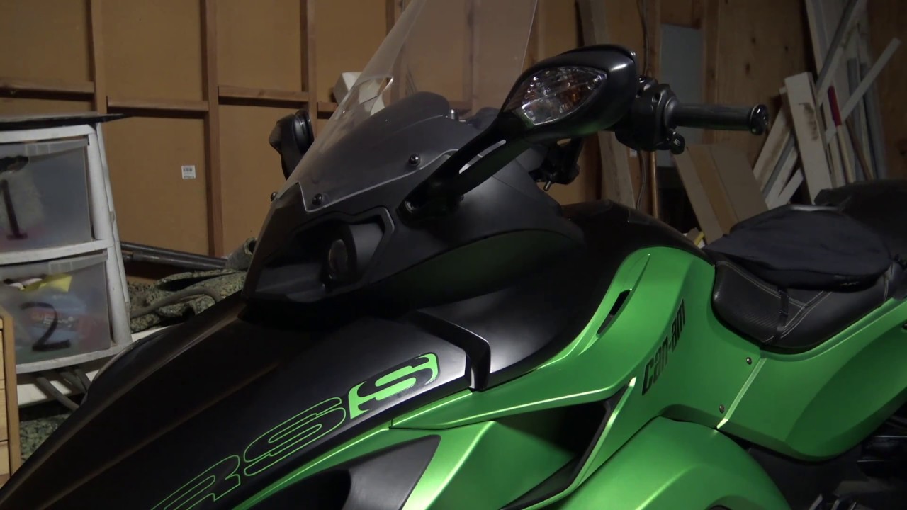 New Mods for the Can am Spyder RSS - YouTube