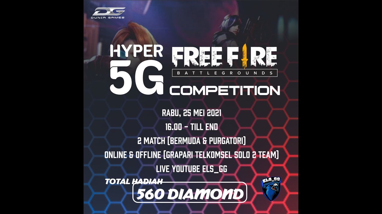 HYPER 5G FREE FIRE COMPETITION - YouTube