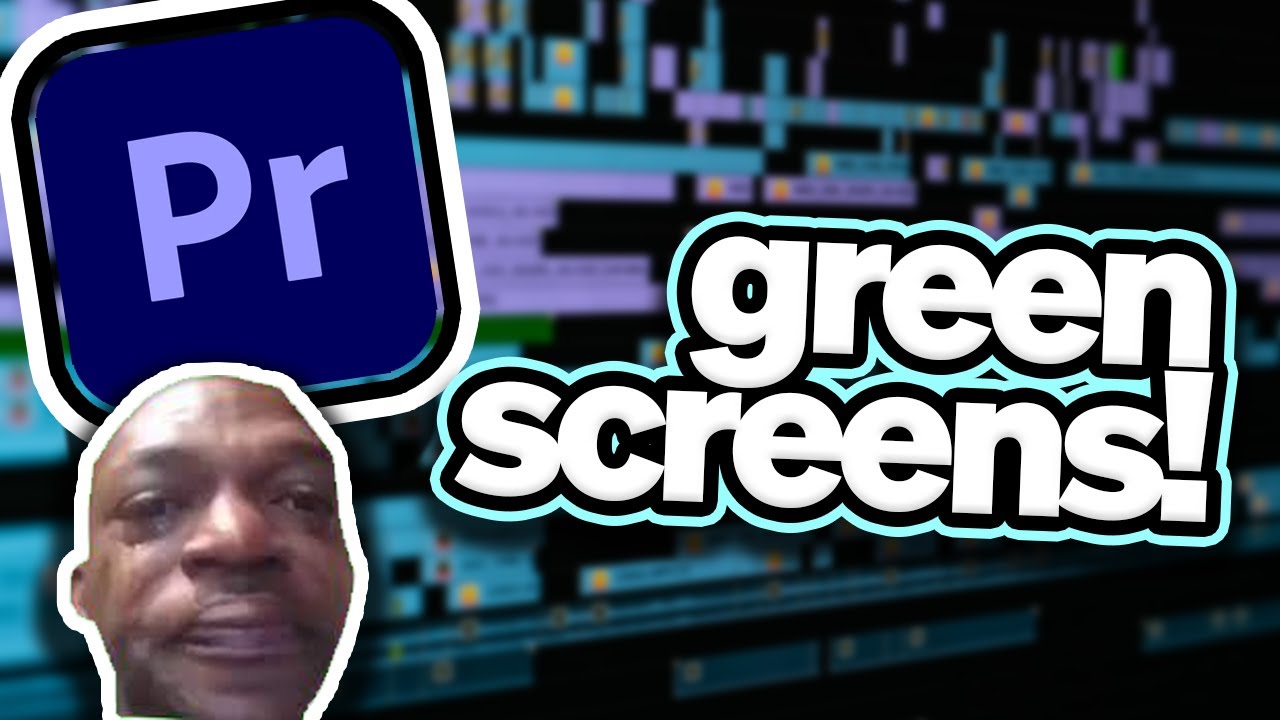 how to use greenscreens in premiere pro - YouTube