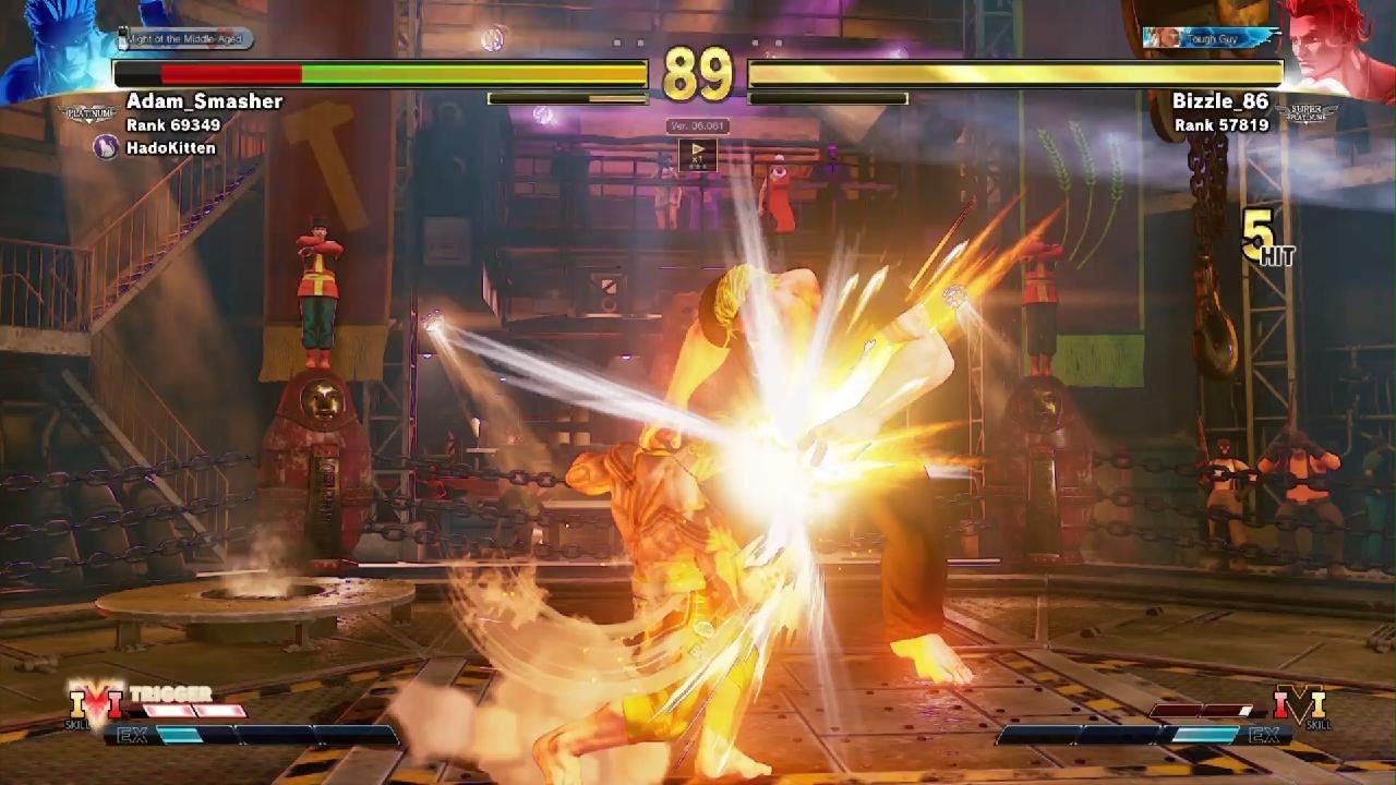 SF5 Luke Vs Alex - YouTube