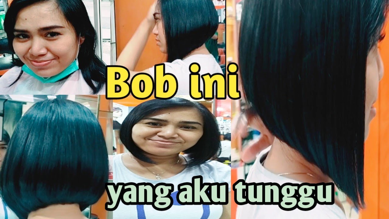 Bob istimewa | Bob 2021 | cara potong Bob | pemula tonton ini - YouTube