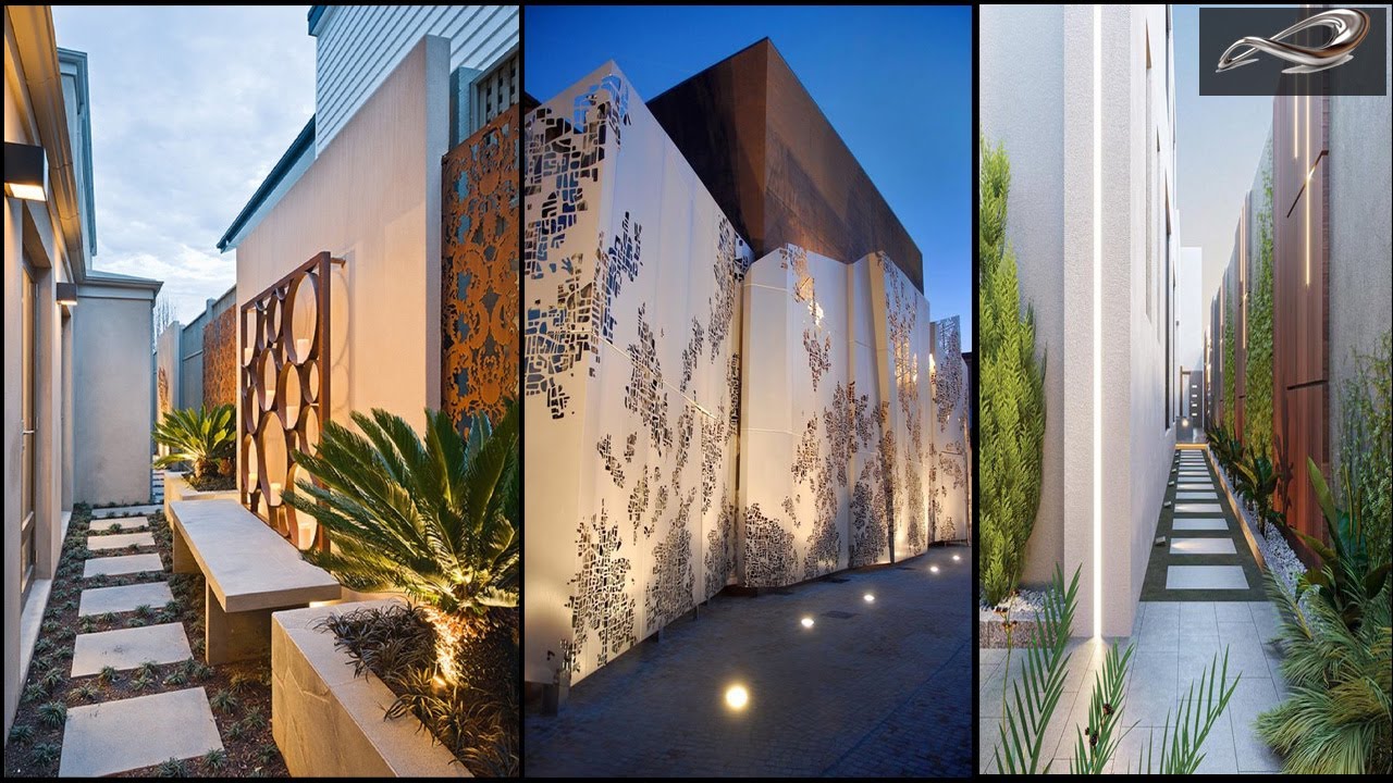 Boundary Wall Design |Compound Wall Design | Backyard Wall | Front ...