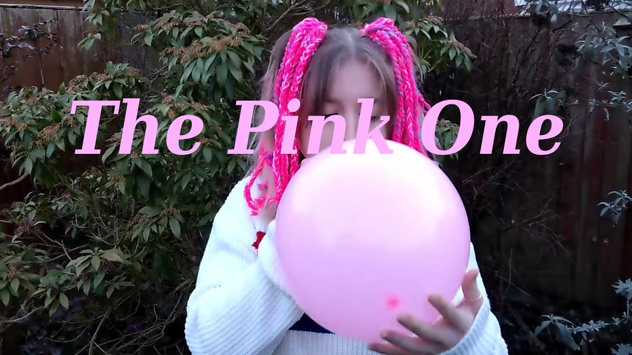 The Pink One | Balloon Pop | Blow to Pop | Alice Pops Balloons - YouTube