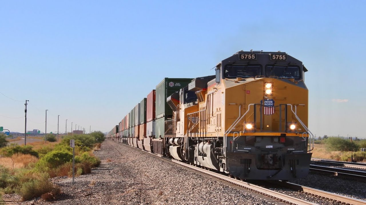 9/4/2023 Railfanning the Union Pacific Gila Subdivision feat. UP Ex SP ...