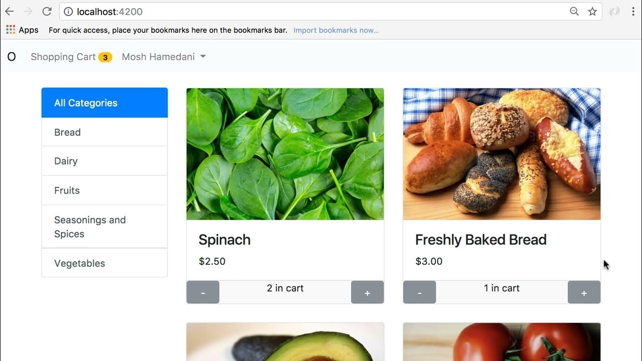 Angular | Beginner to Pro #368 - Clearing the Shopping Cart (read desc) [By Mosh Hamedani] - YouTube