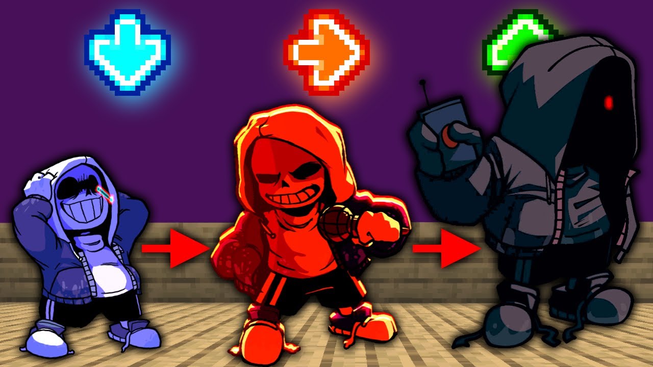 Sans & Papyrus | FRIDAY NIGHT DUSTIN' | FNF Character Test | Gameplay ...