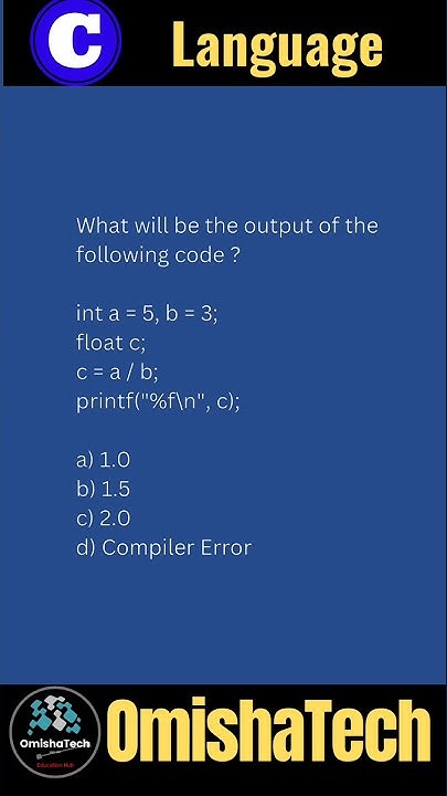 C programming | Arithmetic Operator #shorts #viral #omishatech #c #cprogramming - YouTube