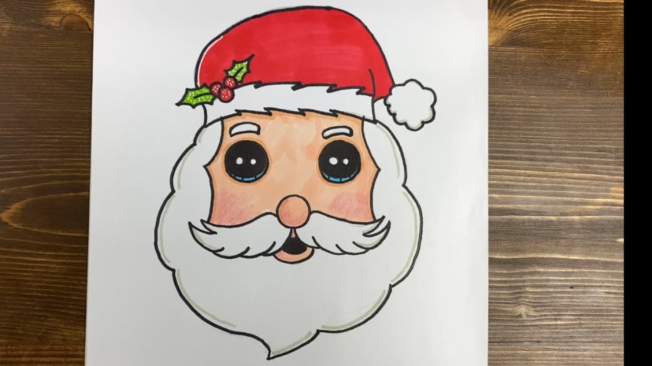 Noel Baba Resmi, Noel Baba Çizimi, Noel Baba Nasıl Çizilir, Yeni Yıl ...